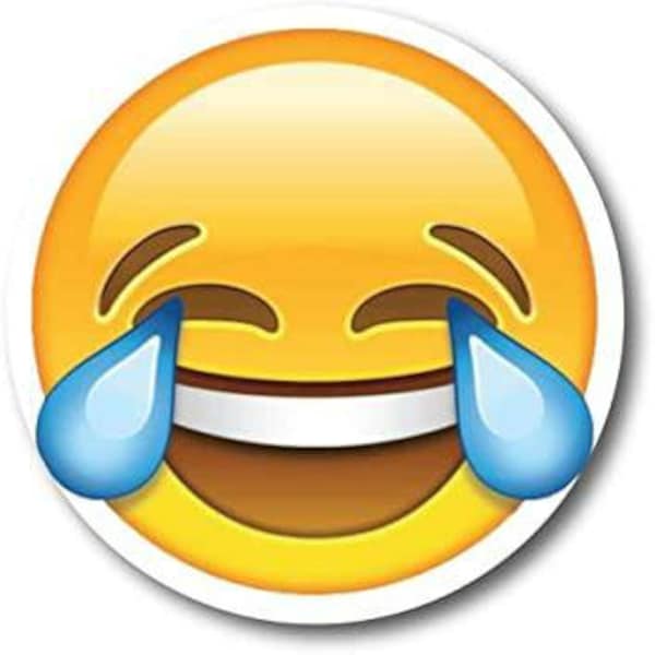 Laughing Emoji Stickers - Etsy