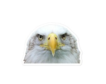Eagle Face Stickers - Etsy