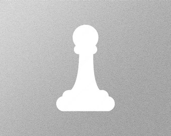 Pawn Chess Piece Sticker - Etsy