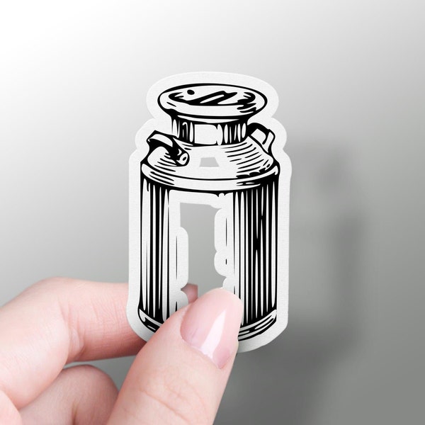 Milk Can Decal - Etsy