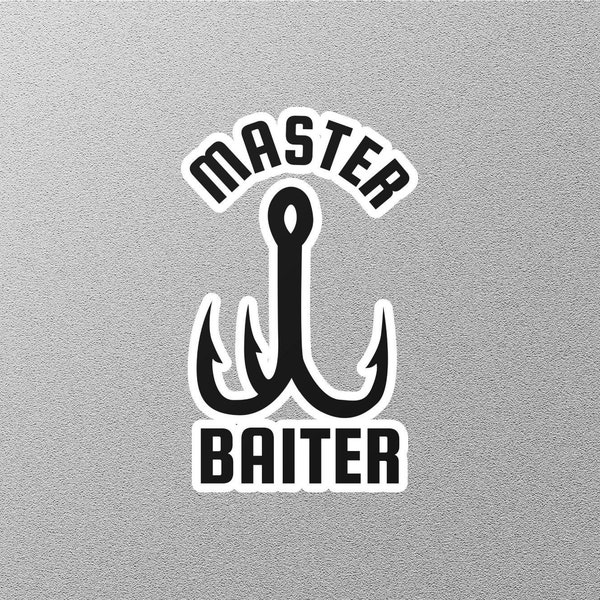 Master Baiter Decal - Etsy