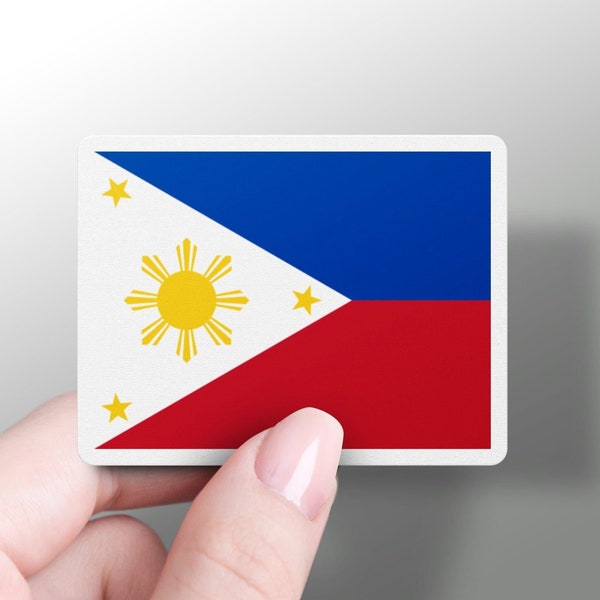 Philippines Flag Sticker - Etsy