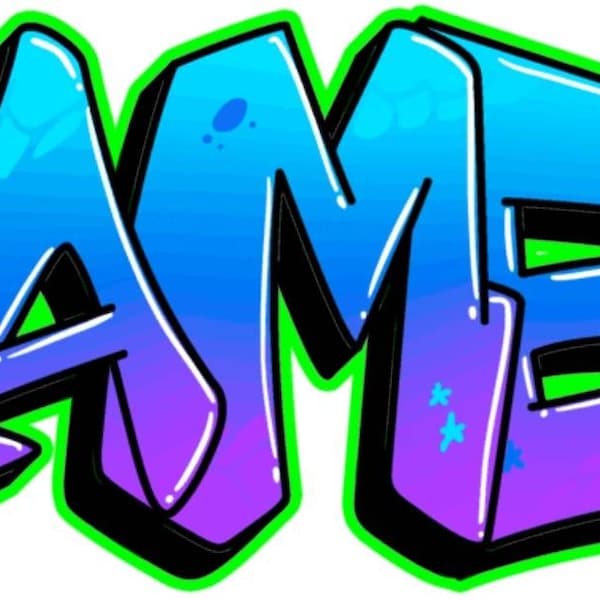 Graffiti Stickers - Etsy