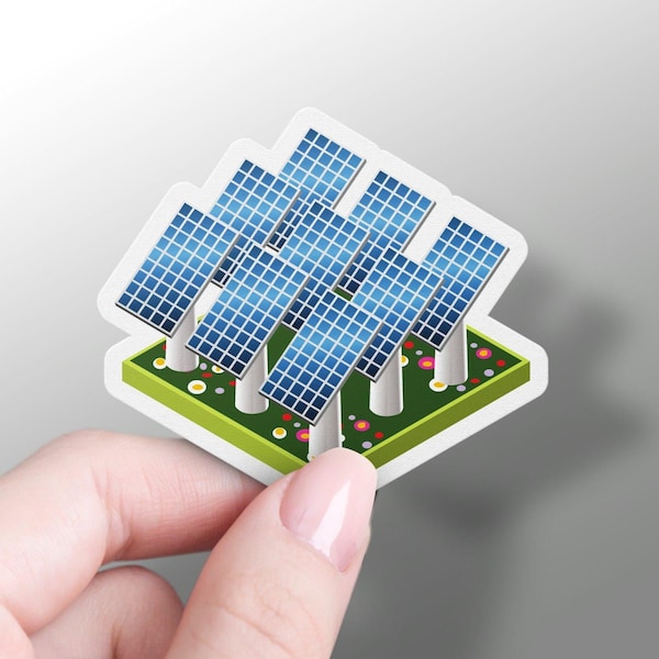 Solar Panel Stickers - Etsy