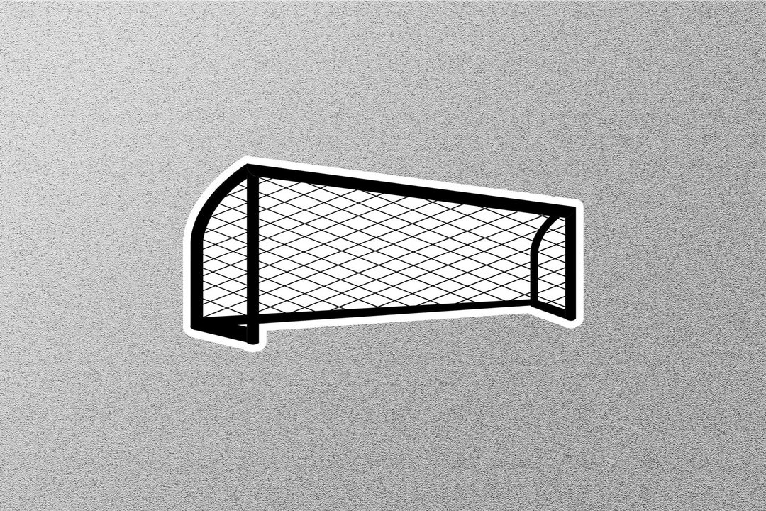 Soccer Football Goal Sticker - Etsy