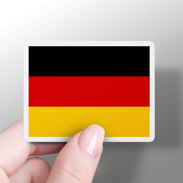 German Flag Sticker - Etsy