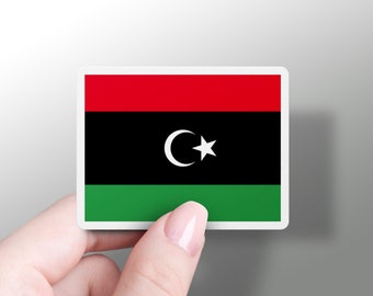 Libya Flag & Country Sticker - Etsy