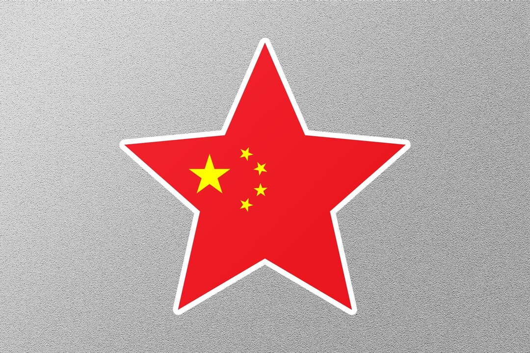 China Flag Sticker - Etsy