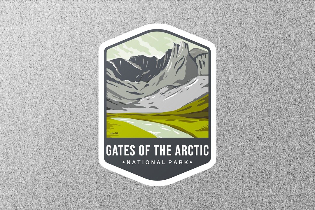 Gates of the Arctic National Park Sticker - Etsy
