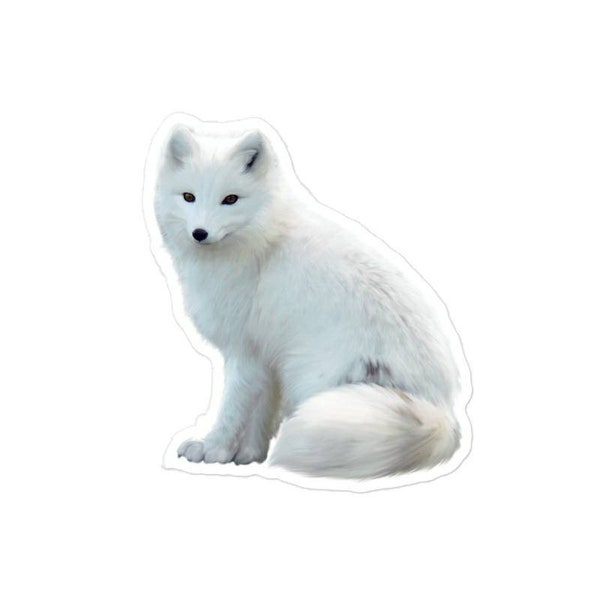 White Fox - Etsy