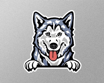 Siberian Husky Dog Sticker 1 - Etsy