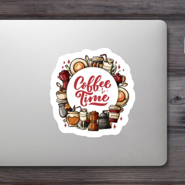 Coffee Time Stickers - Etsy