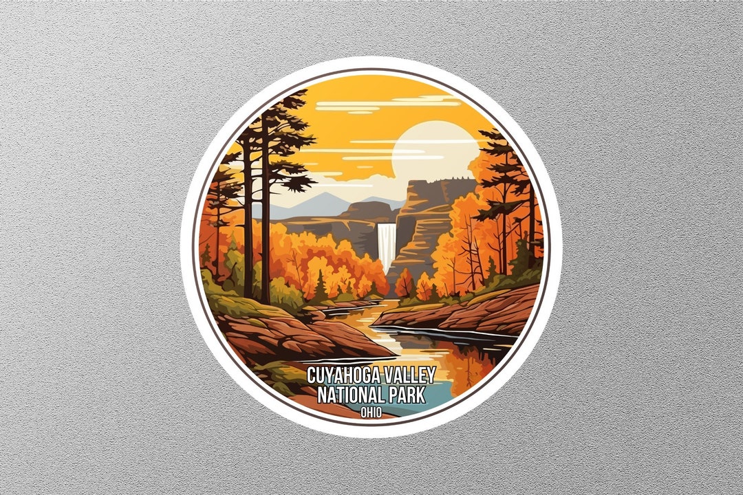 Cuyahoga Valley National Park Ohio Sticker - Etsy
