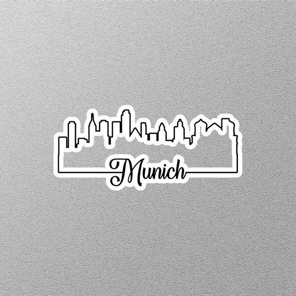 Munich Skyline - Etsy