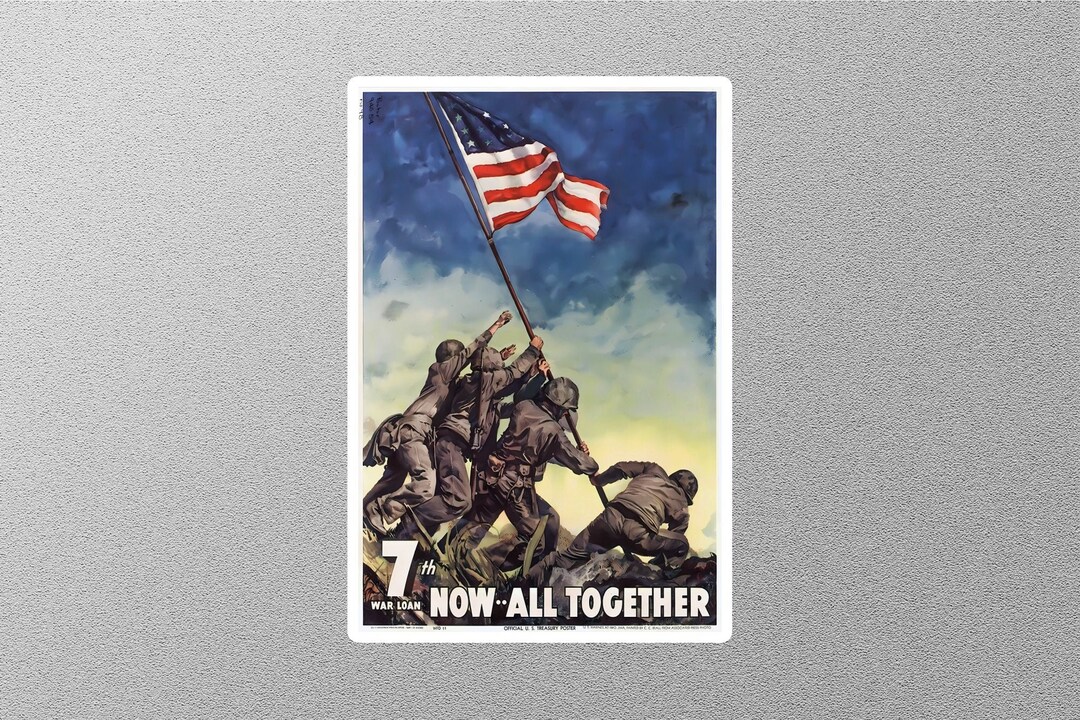WW2 Now All Together Sticker - Etsy