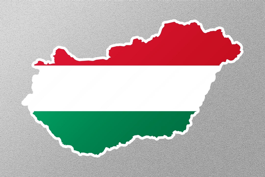 Flag of Hungary Sticker - Etsy