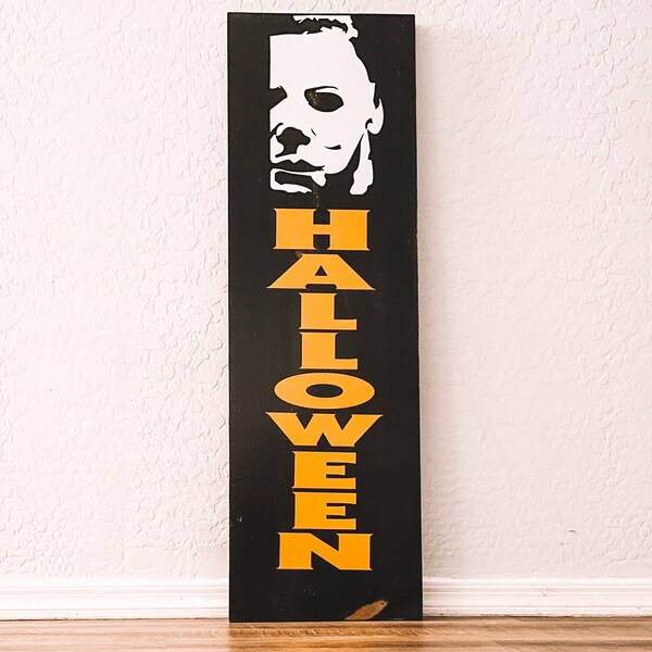 Michael Myers Porch Sign - Etsy