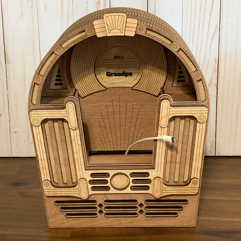 Wood Jukebox - Etsy
