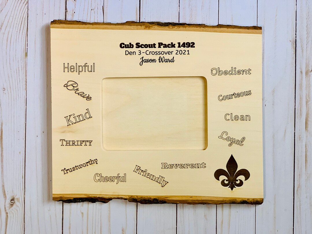 Scouting Thank You Frame/den Leader Frame - Etsy