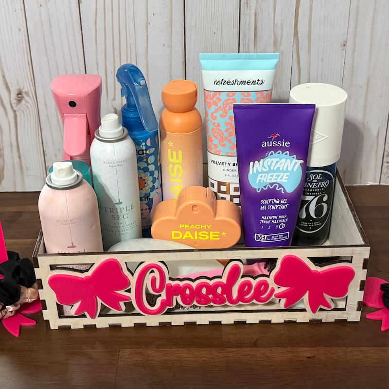 Personalized Skincare Box - Etsy