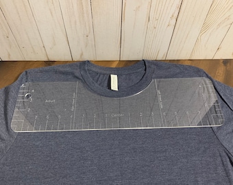 T-shirt Alignment Tool, T-shirt Alignment Guide, T-shirt Centering Tool ...
