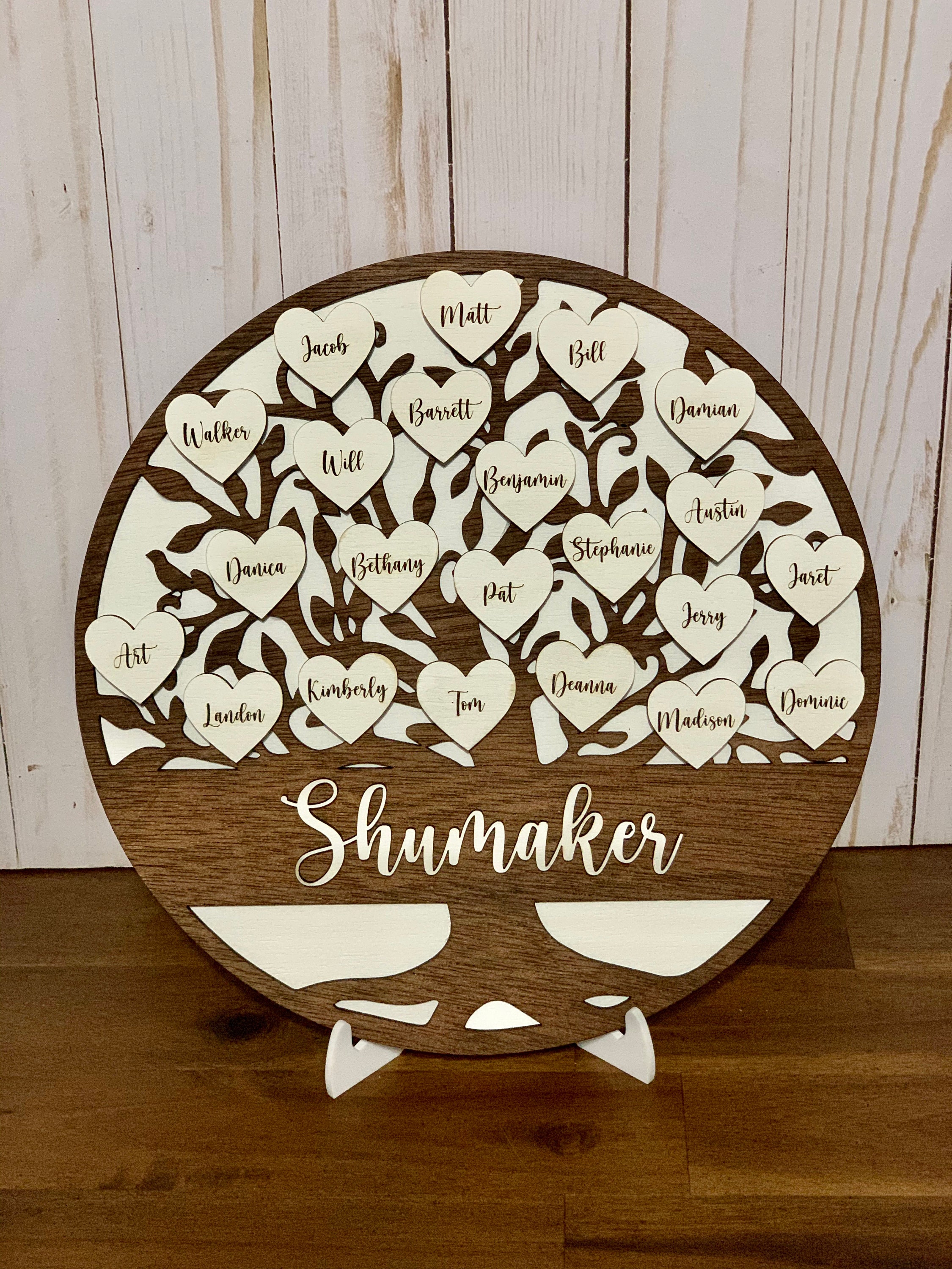 Family Tree Round - Etsy