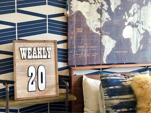 Sports Jersey Themed Sign | Etsy