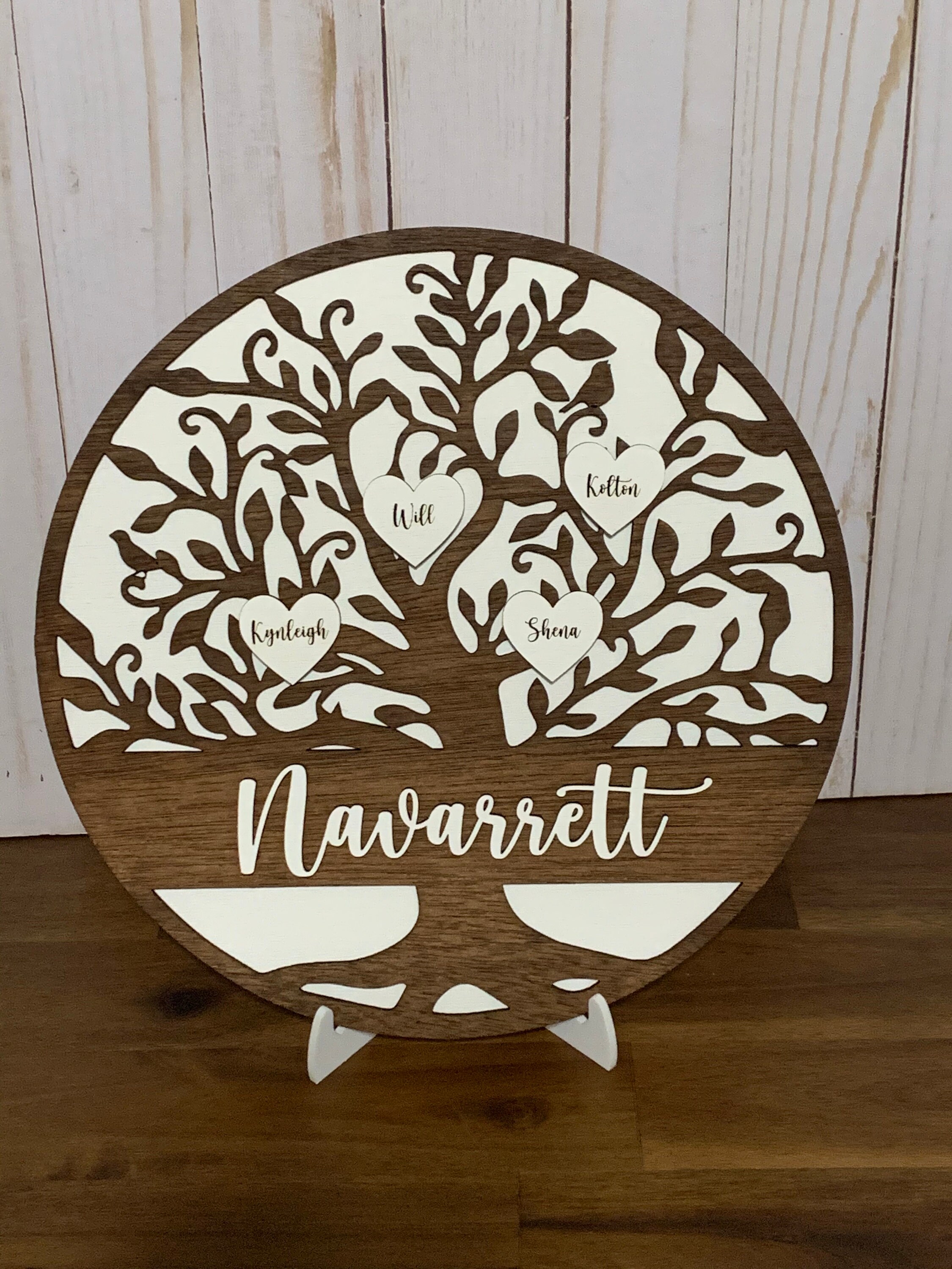 Family Tree Round | Etsy