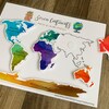 Africa Puzzle Map Kids Printable Learning Worksheet Busy Book Activity ...