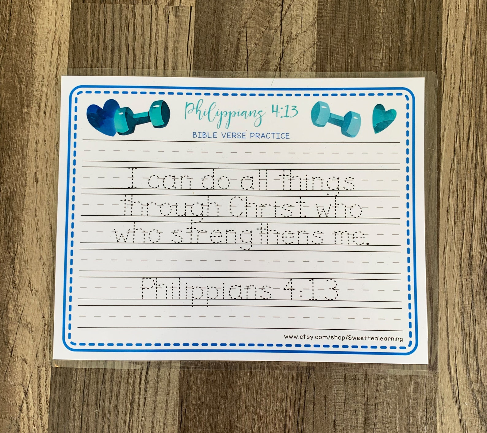 Philippians 4:13 Memory Verse Bible Bundle Game - Printable Kids Bible ...