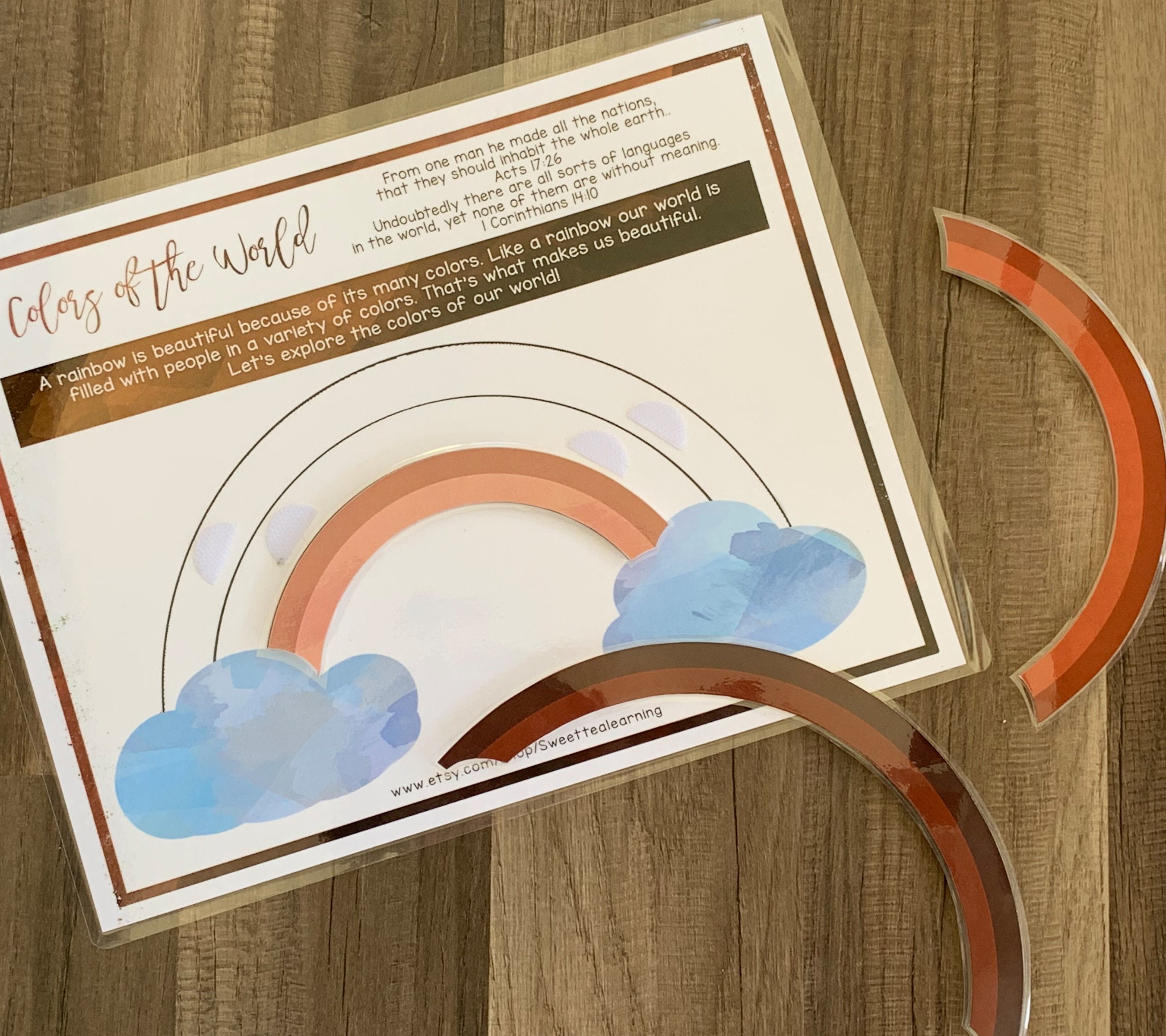 Diversity Colors of Our World Printable Activity - Busy Book Binder ...