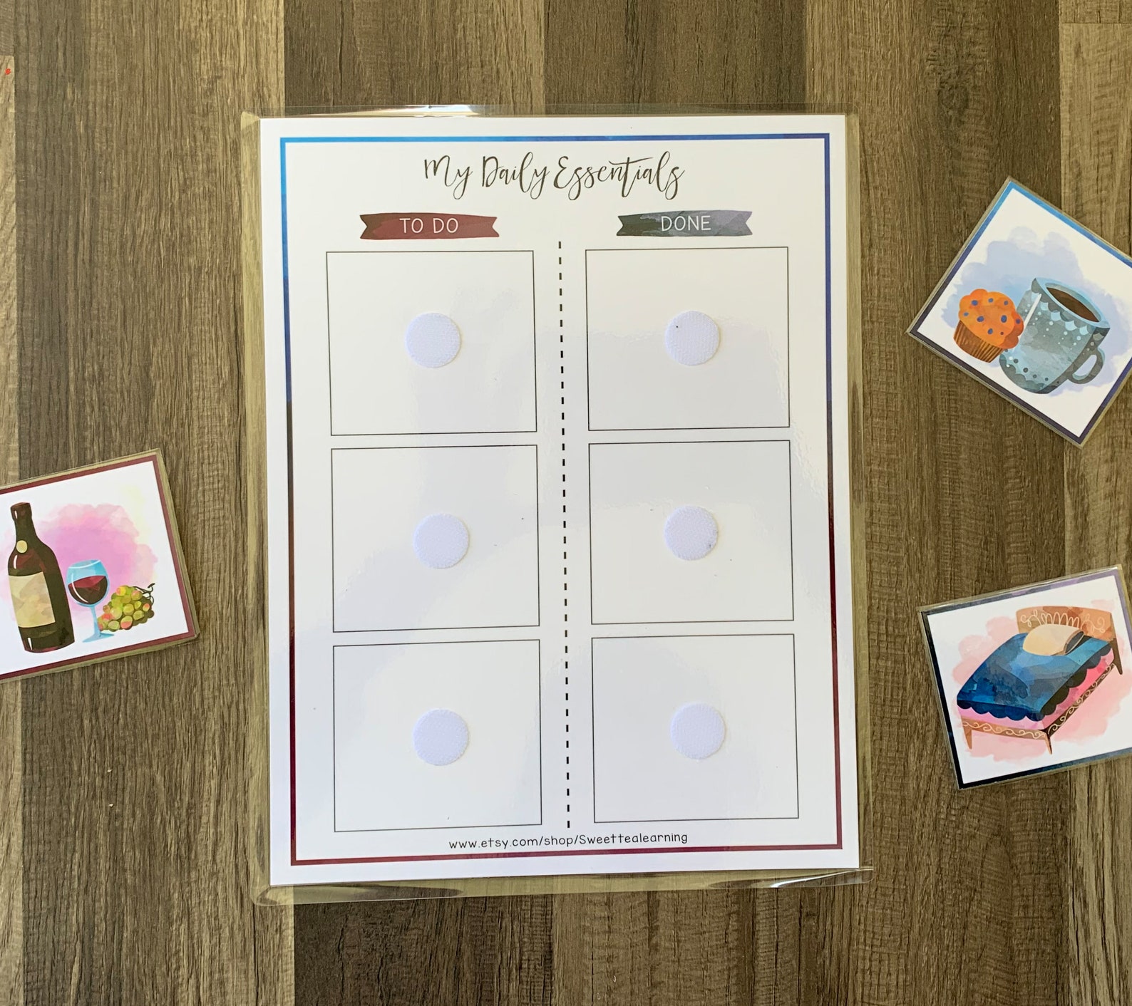 My Daily Essentials Checklist Mom Gift Coworker Gift Homeschool Mom ...