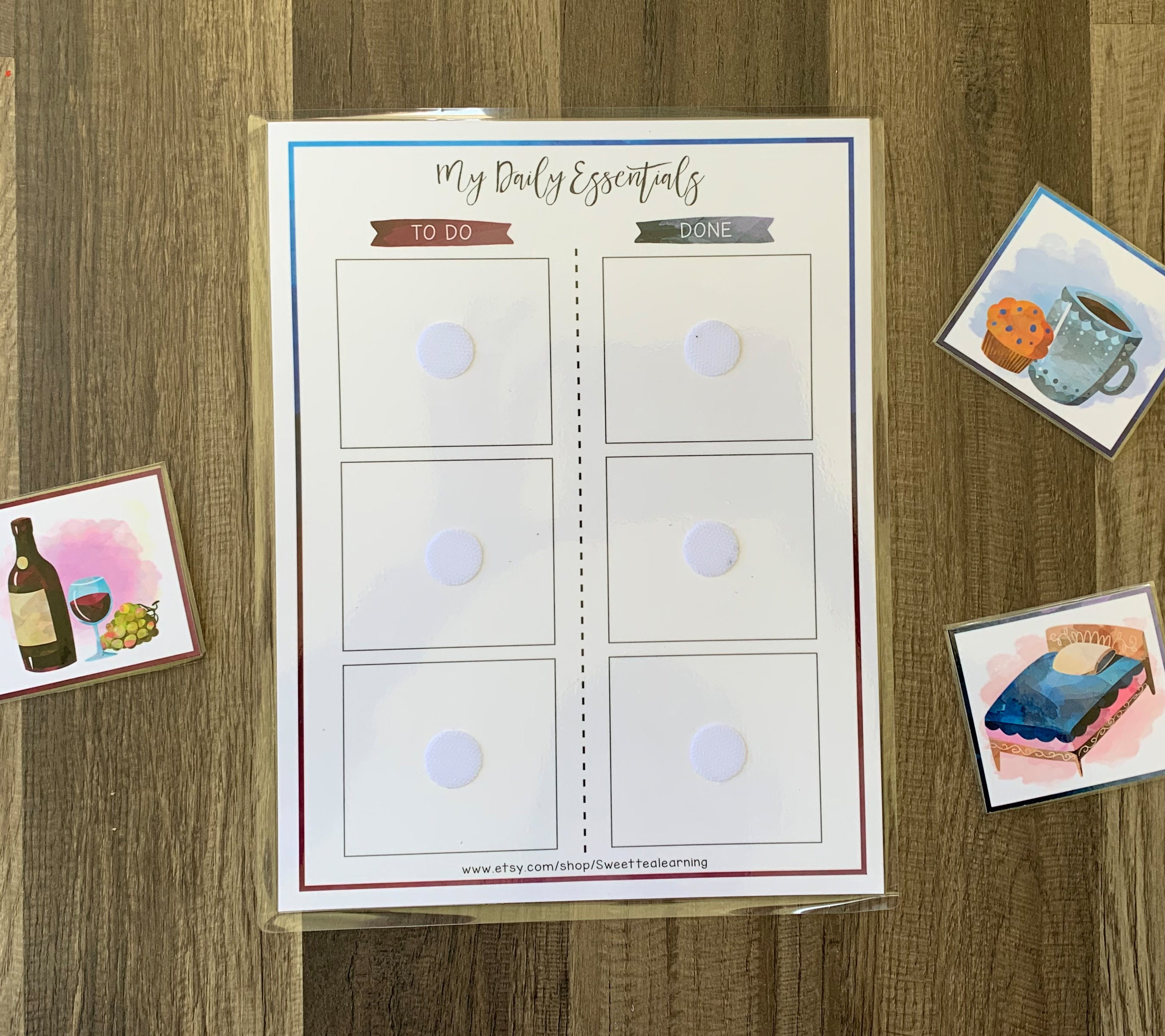 My Daily Essentials Checklist Mom Gift Coworker Gift Homeschool Mom ...