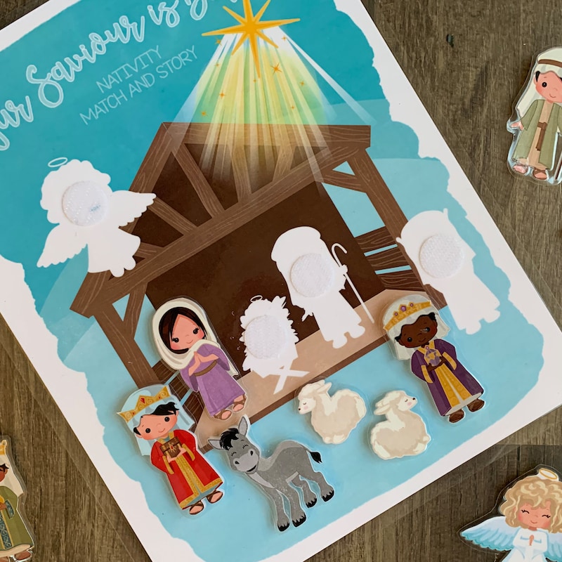 Nativity Puzzle - Etsy