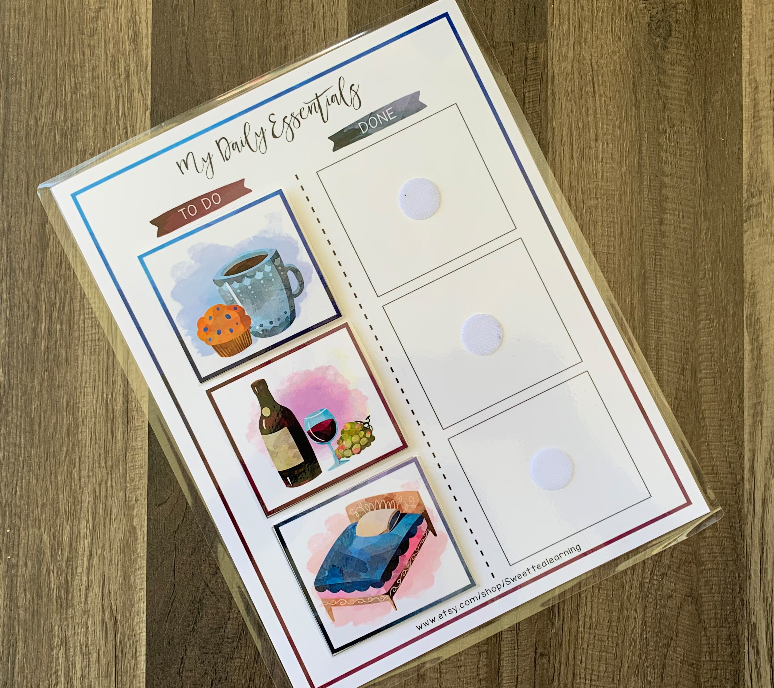 My Daily Essentials Checklist Mom Gift Coworker Gift Homeschool Mom ...