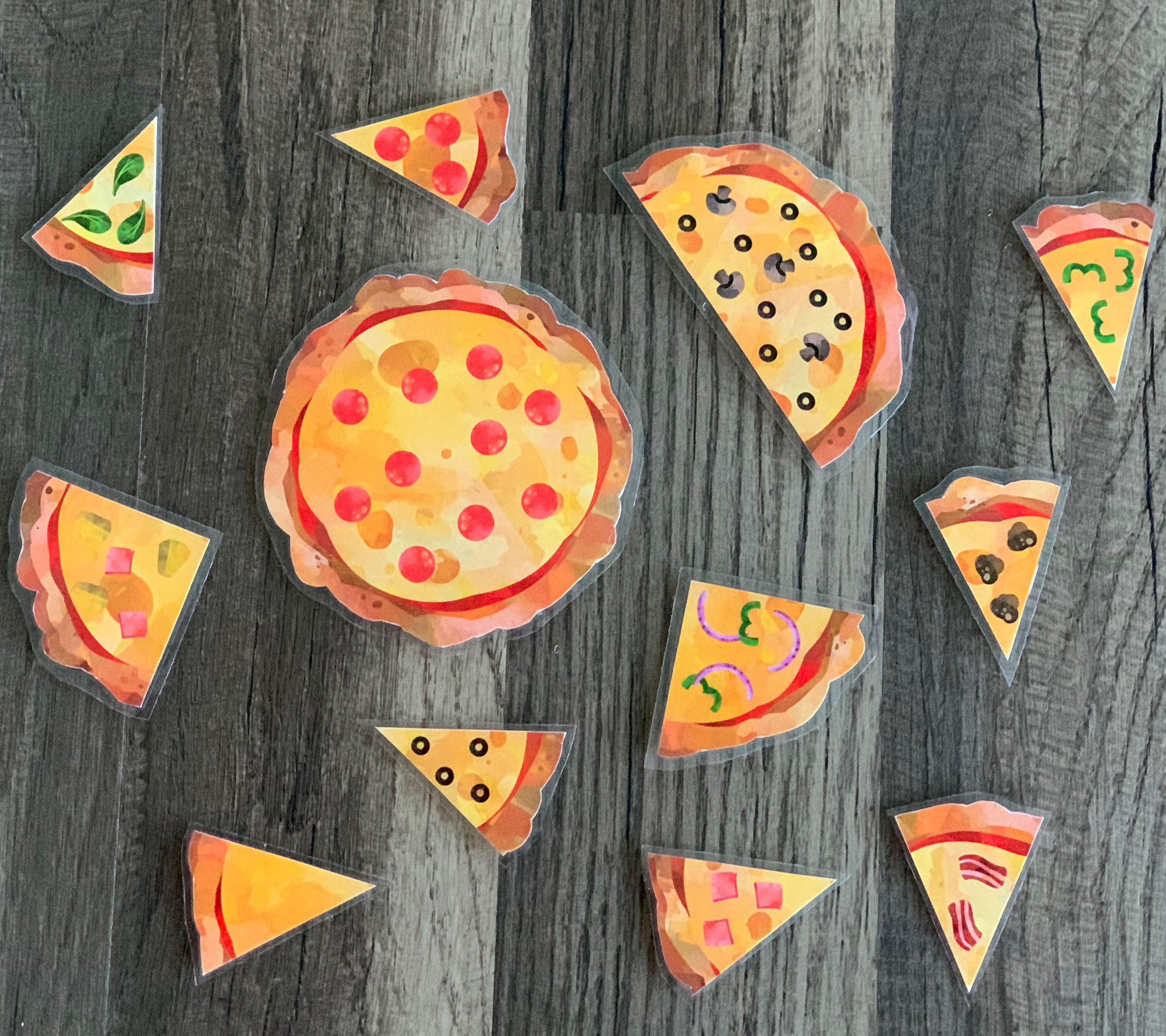 Pizza Fraction Puzzle - First Second Grade - Homeschool Curriculum ...