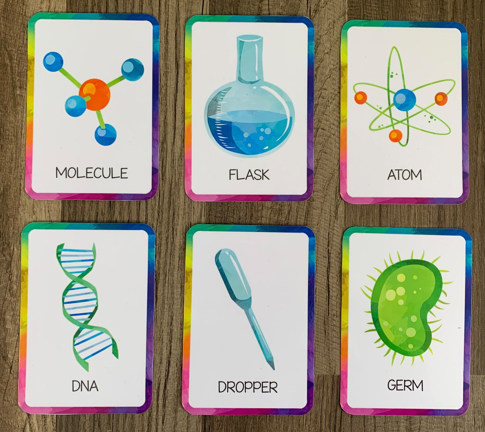 Science Lab Tools Game - Printable Science Kids Lesson - Busy Book ...