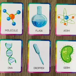 Science Lab Tools Game - Printable Science Kids Lesson - Busy Book ...