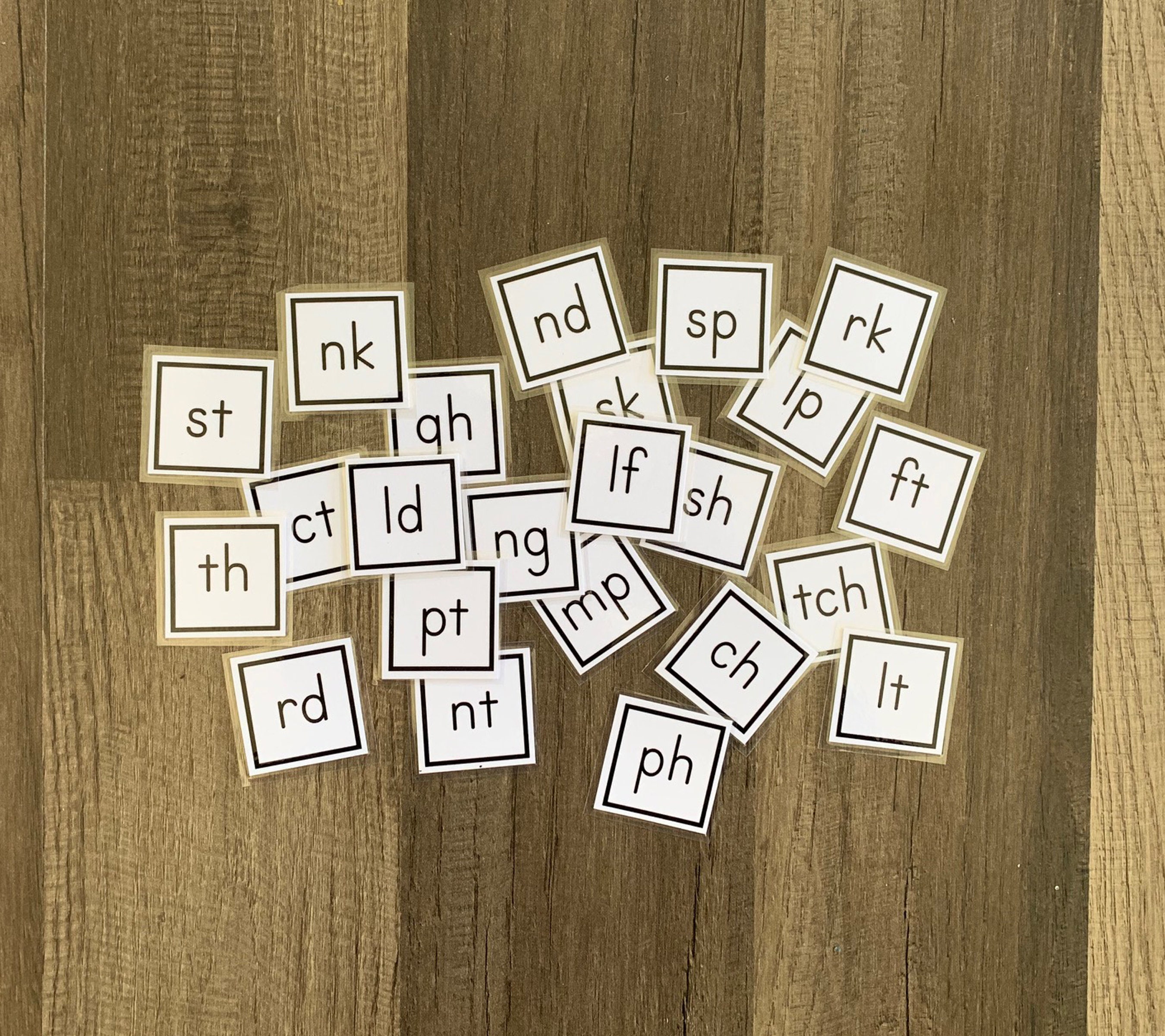 Phonics Blend Word Building Game Early Reading Skills | Etsy