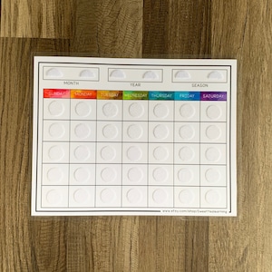 Perpetual Learning Calendar Printable Calendar Homeschool Resources ...