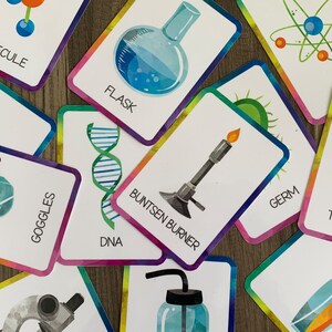Science Lab Tools Game - Printable Science Kids Lesson - Busy Book ...