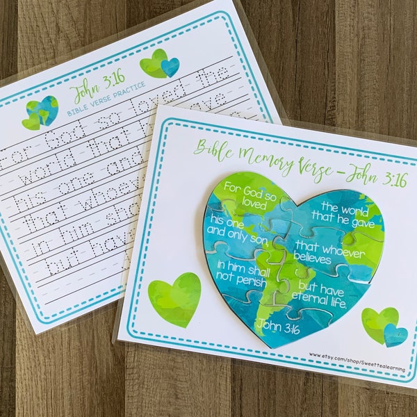 John 3 16 Design - Etsy