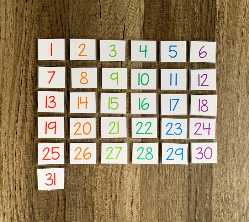 Perpetual Learning Calendar Printable Calendar Homeschool | Etsy