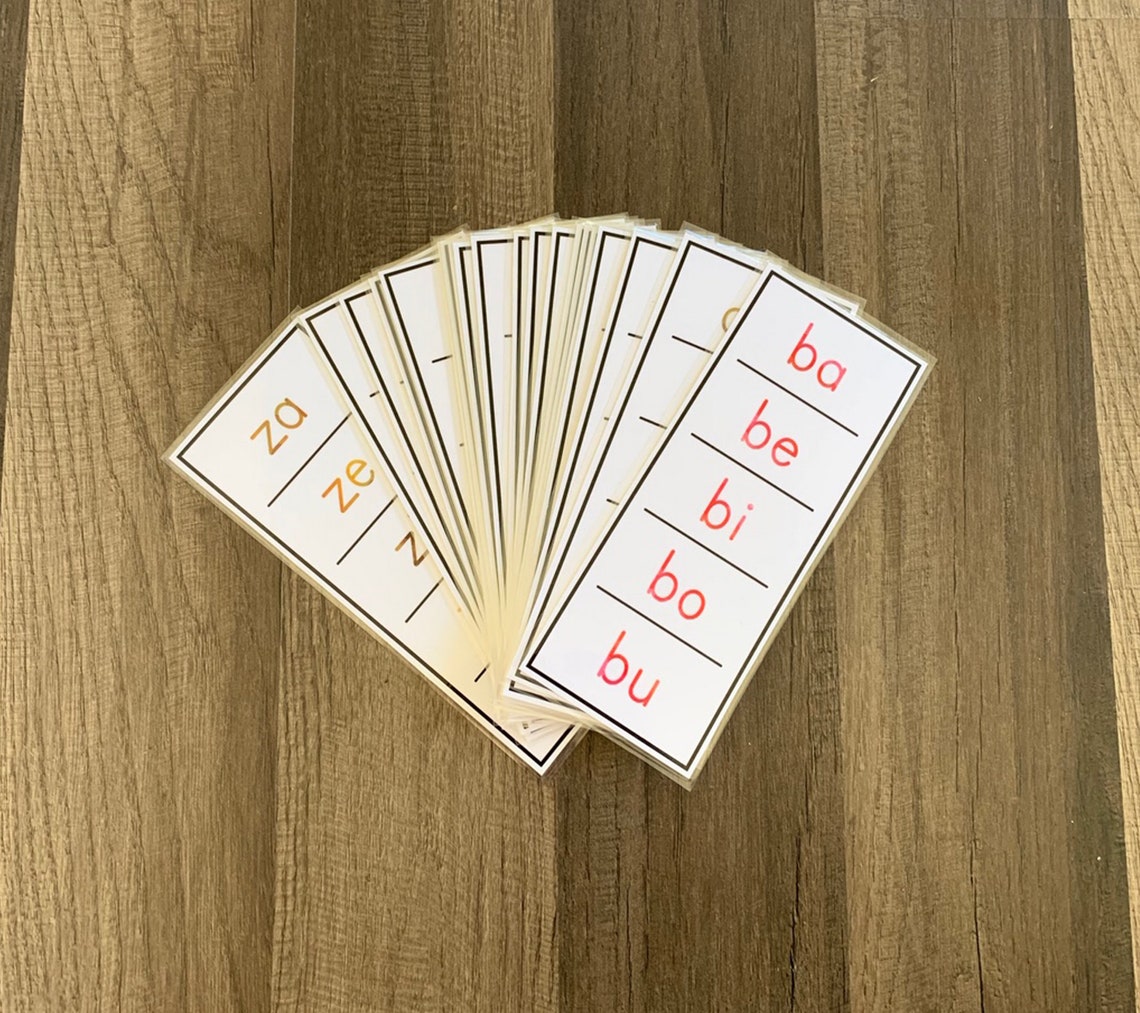 Phonics Blend Word Building Game Early Reading Skills | Etsy