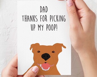 Poop Dad Card - Etsy