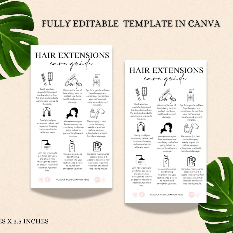 Hair Extension Charts - Etsy UK