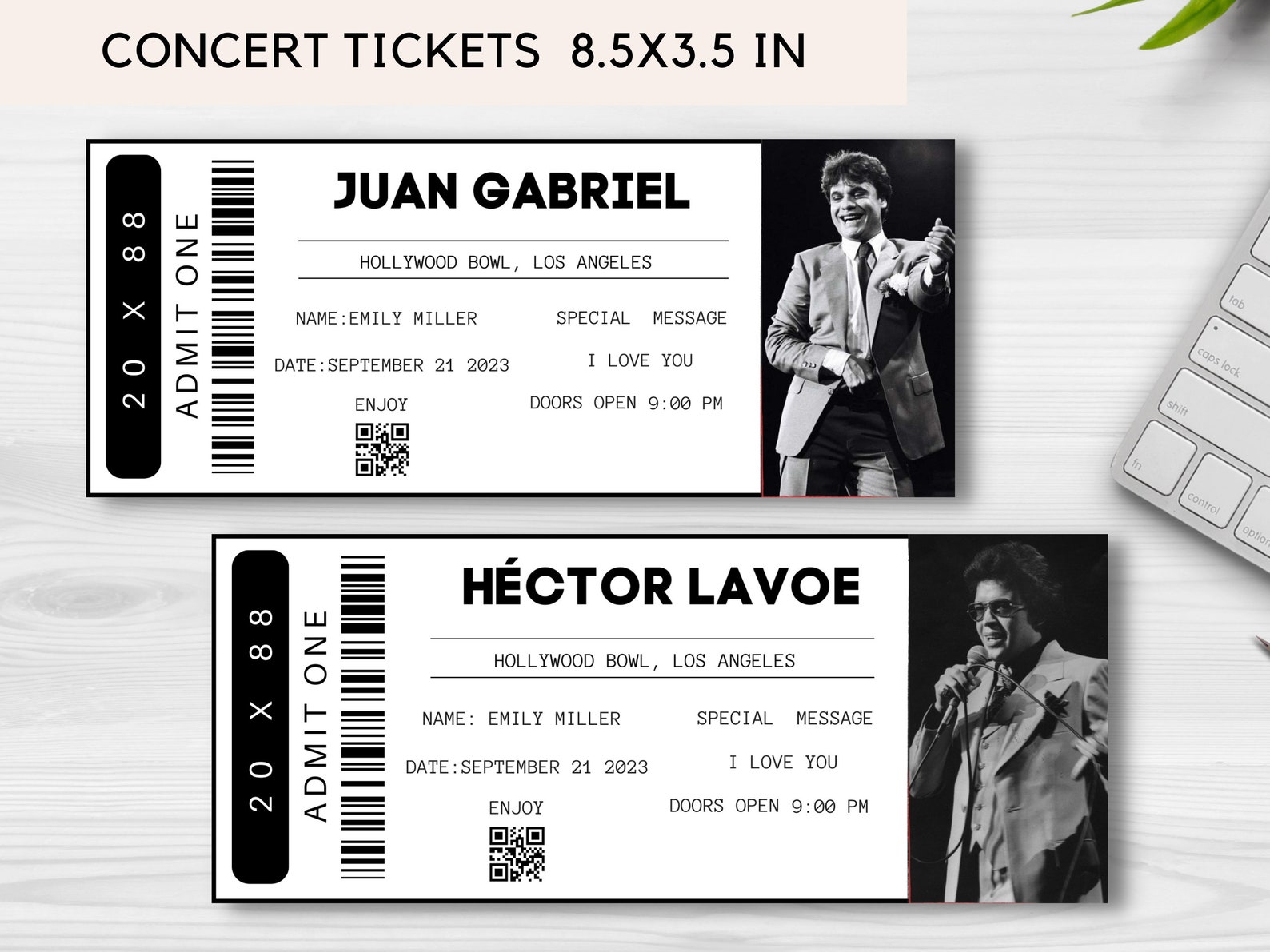 Editable Concert Ticket Template Printable Music Event - Etsy