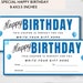 Happy Birthday Gift Certificate Template - Printable Unisex Birthday ...