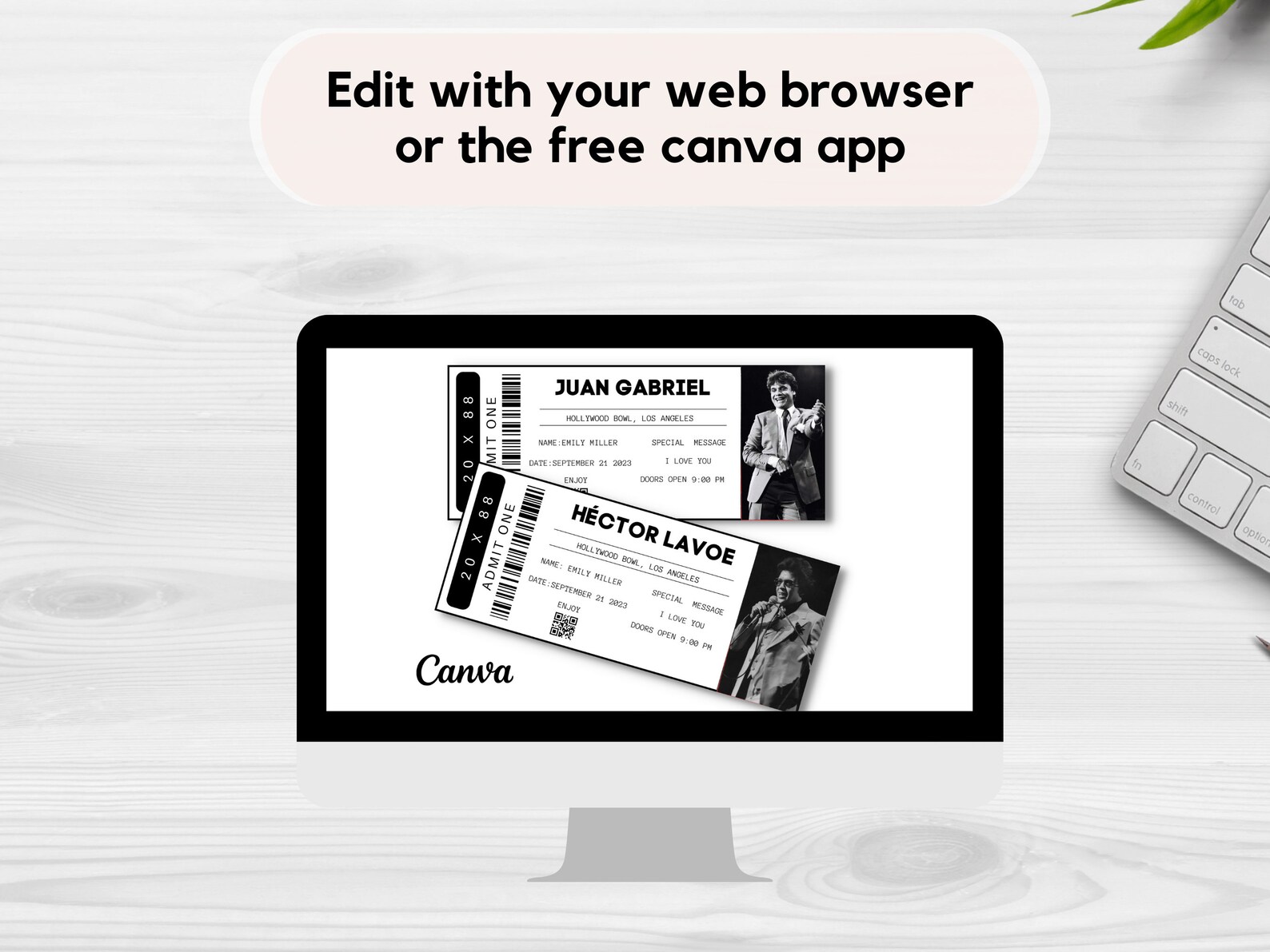 Editable Concert Ticket Template Printable Music Event - Etsy