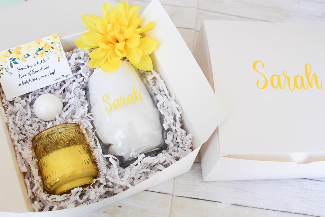 Full Set Sunshine Box Send a Little Box of Sunshine Care Package for ...